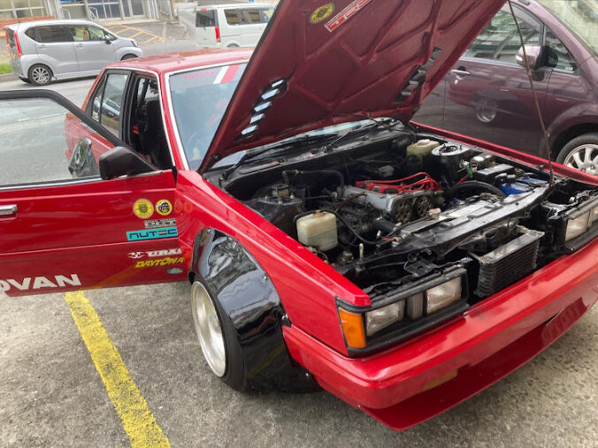 Zokusha Carina GT-R AA63 retains its original 4A-GE - Banpei.net