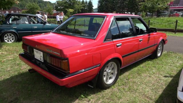 Nearly original red 1984 Toyota Carina GT-TR TA63 - Carina Sightings ...