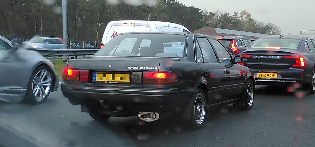 Japanese, French and German fusion: Toyota Carina II AT171 - Down on ...