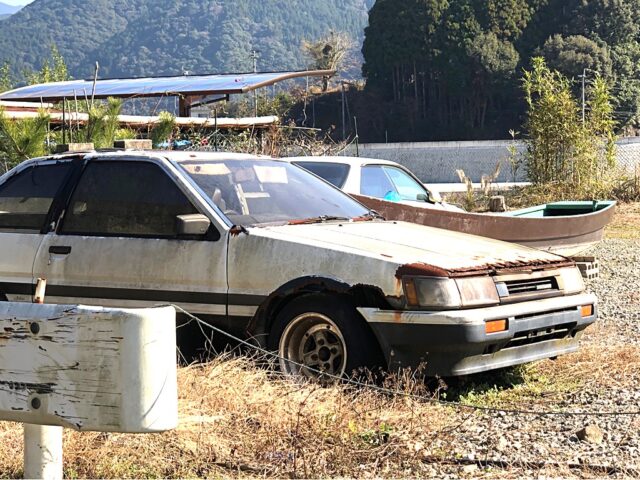 Is this AE86 heaven or hell? - Japanese Rustoseums - Banpei.net